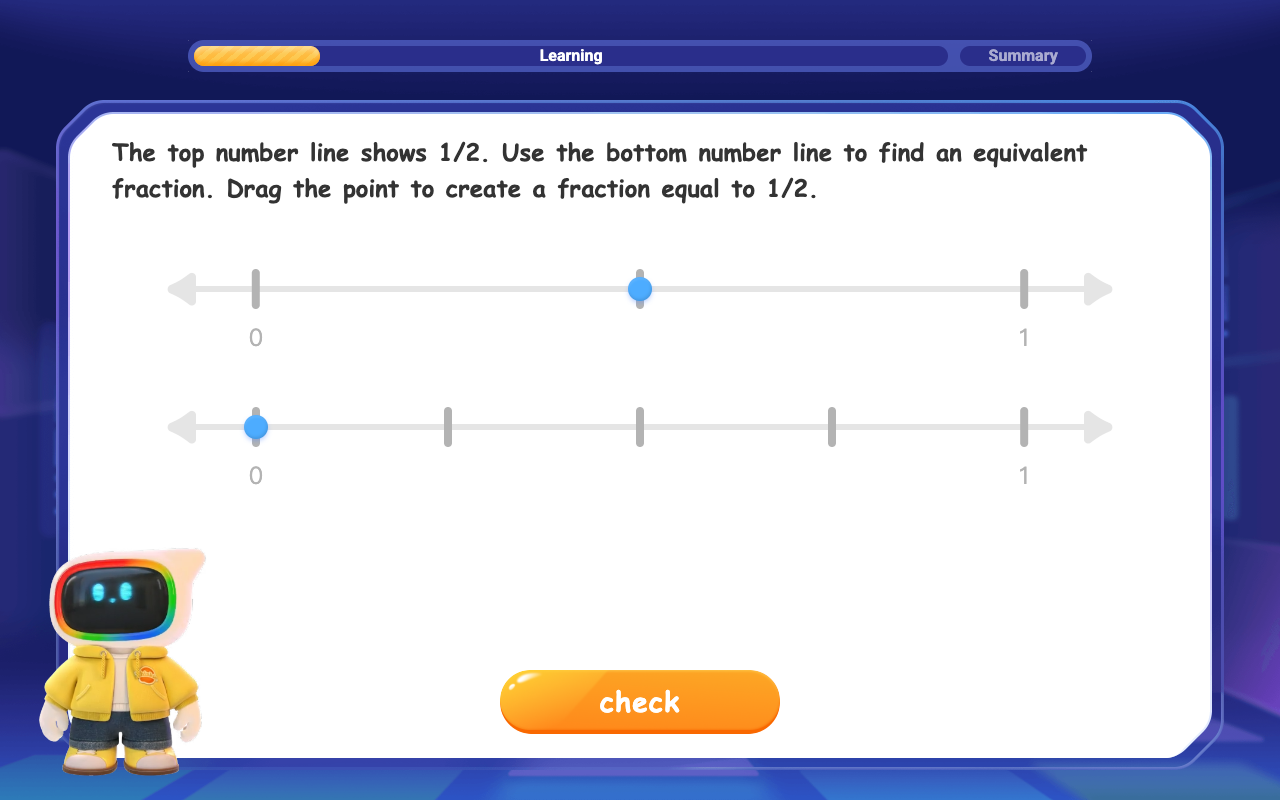 Free Lesson - Find Equivalent Fractions with the Number Line | EDU.COM