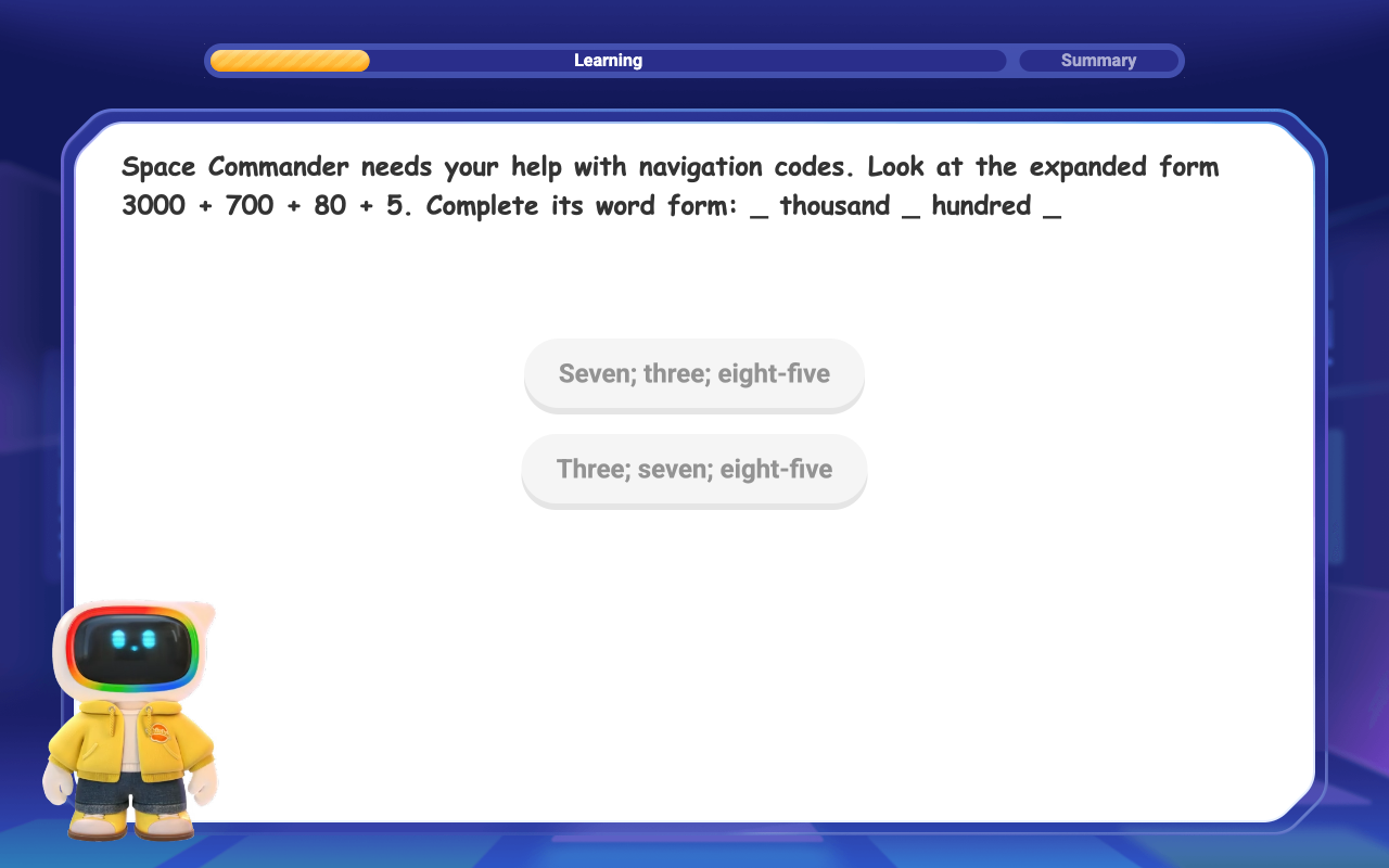 Free Lesson - Convert four-digit numbers between different forms | EDU.COM
