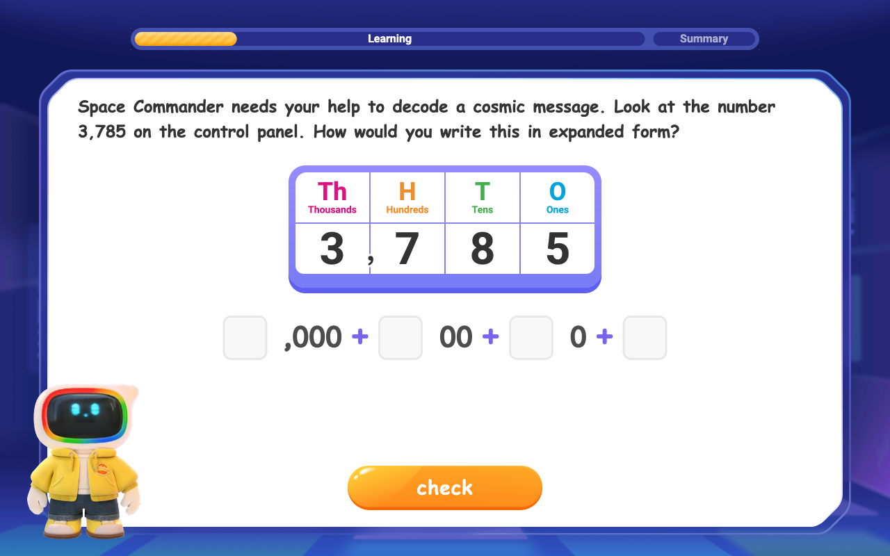Free Lesson - Write four-digit numbers in expanded form | EDU.COM